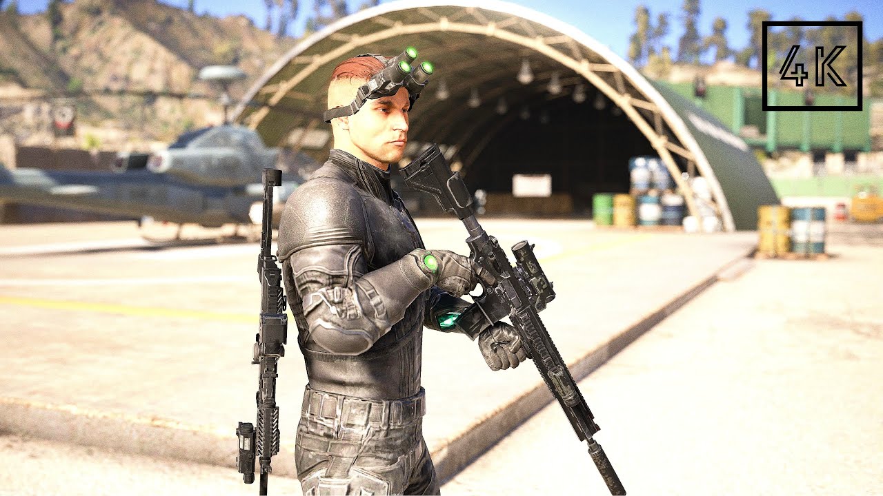 Tactical Infiltration as Sam Fisher in Ghost Recon Wildlands - YouTube