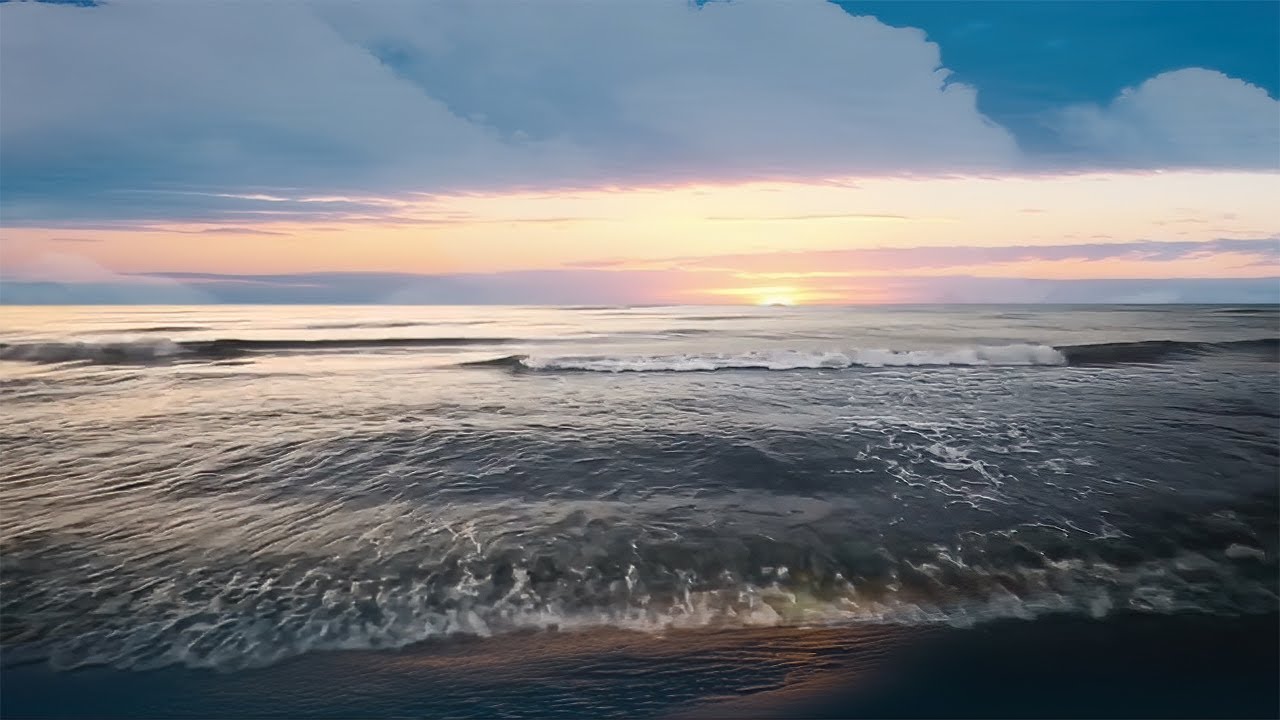 Beautiful Relaxing Piano Music and Ocean Wave Sounds for Sleeping and ...