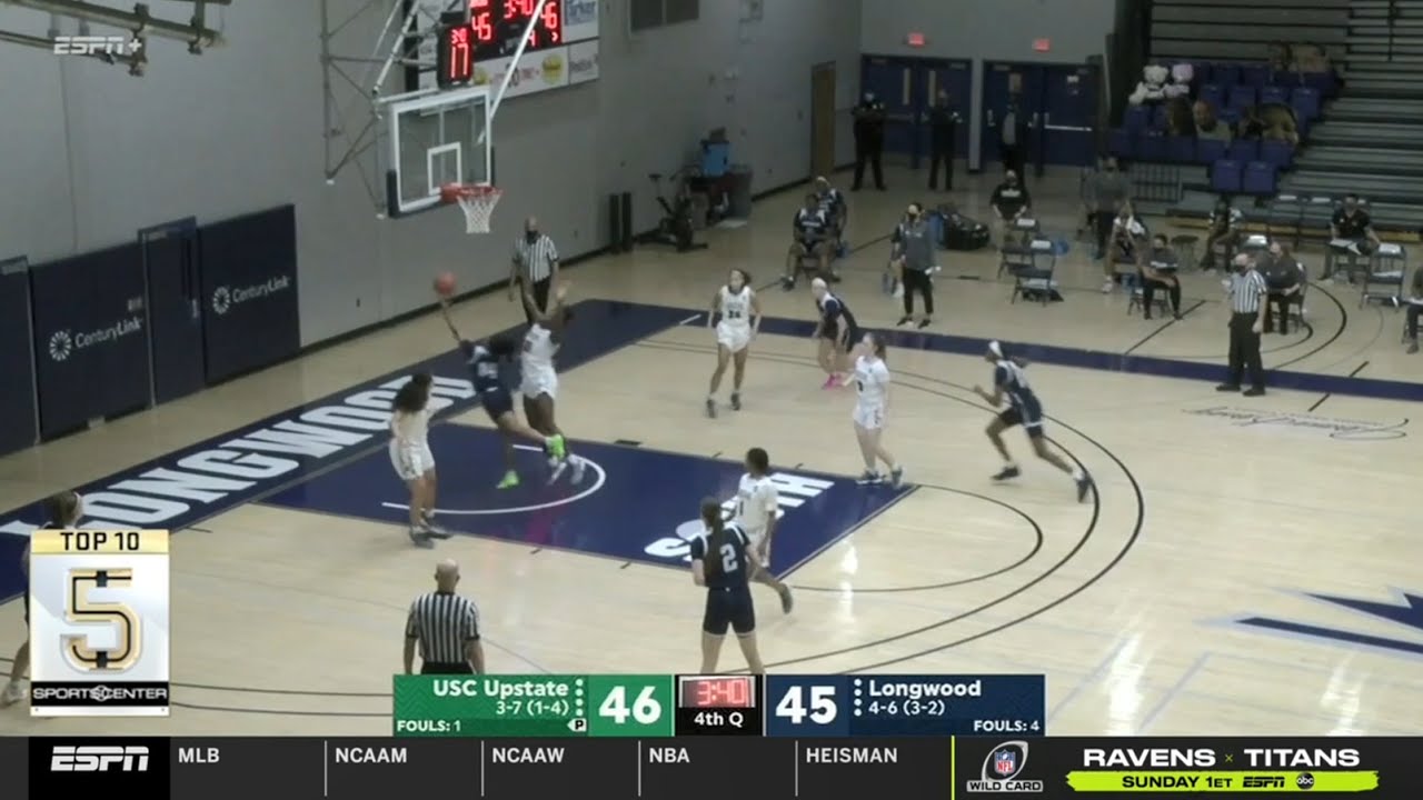 #SCTOP10: Tra'Dayja Smith puts Longwood women's basketball on ESPN ...