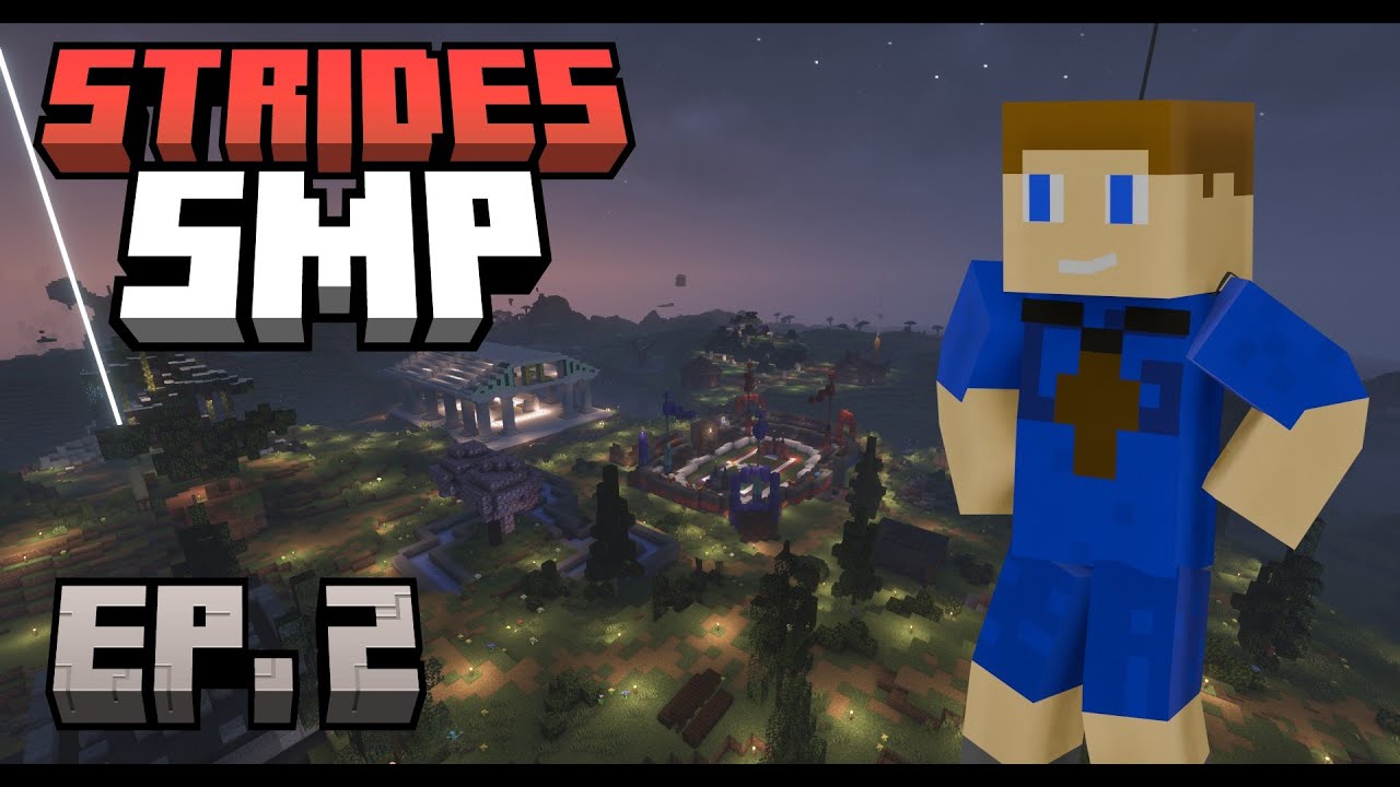 Fun Times! (Strides SMP Ep. 2; Minecraft Multiplayer) - YouTube