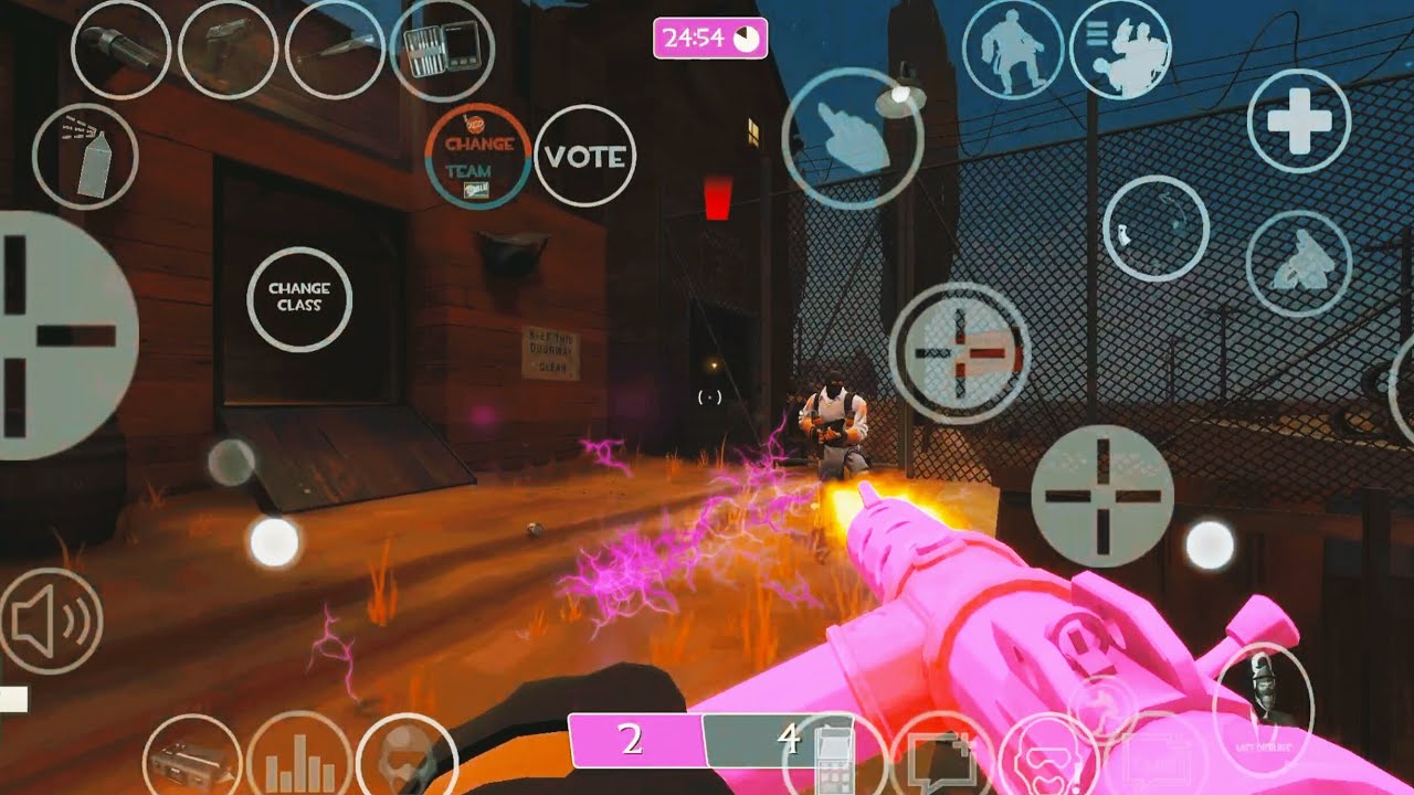 TF2C Android - US Texas - Deathmatch {map:dm_2fort} - YouTube