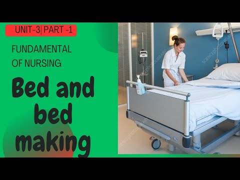 bed and bed making #Simple bed #fundamental of nursing #gnm 1st year # ...
