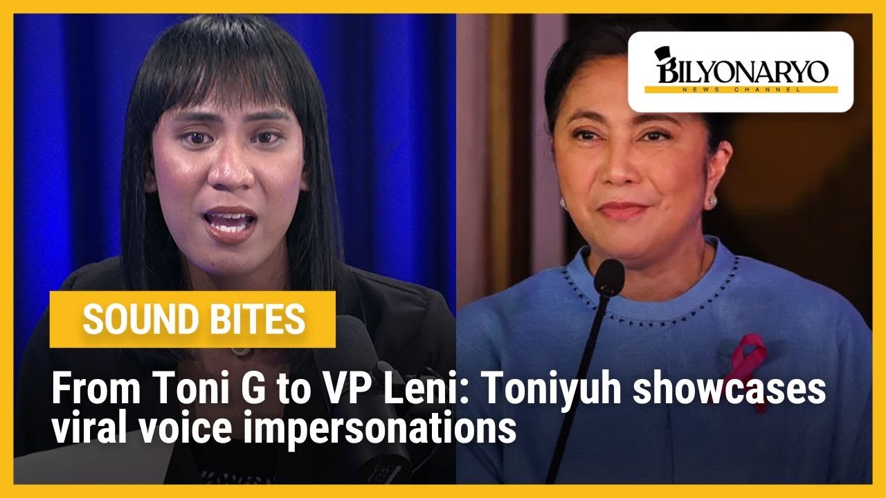 From Toni G to VP Leni: Toniyuh showcases viral voice impersonations ...