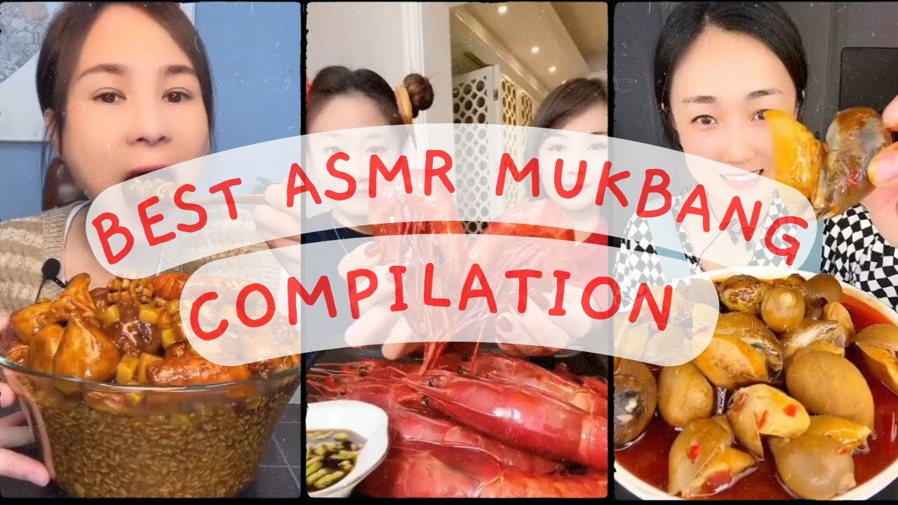 ASMR BEST MUKBANG COMPILATION #asmr #asmreating #asmrsounds #mukbang ...