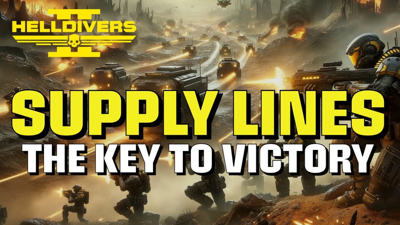 How Supply Lines Work In Helldivers 2helldivers 2 Supply Lines Complete Map