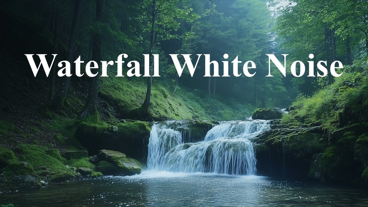 Waterfall White Noise | Peaceful Nature Sounds for Meditation and Sleep ...