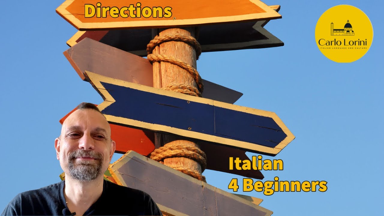 Directions/Indicazioni stradali - Italian 4 Beginners - YouTube