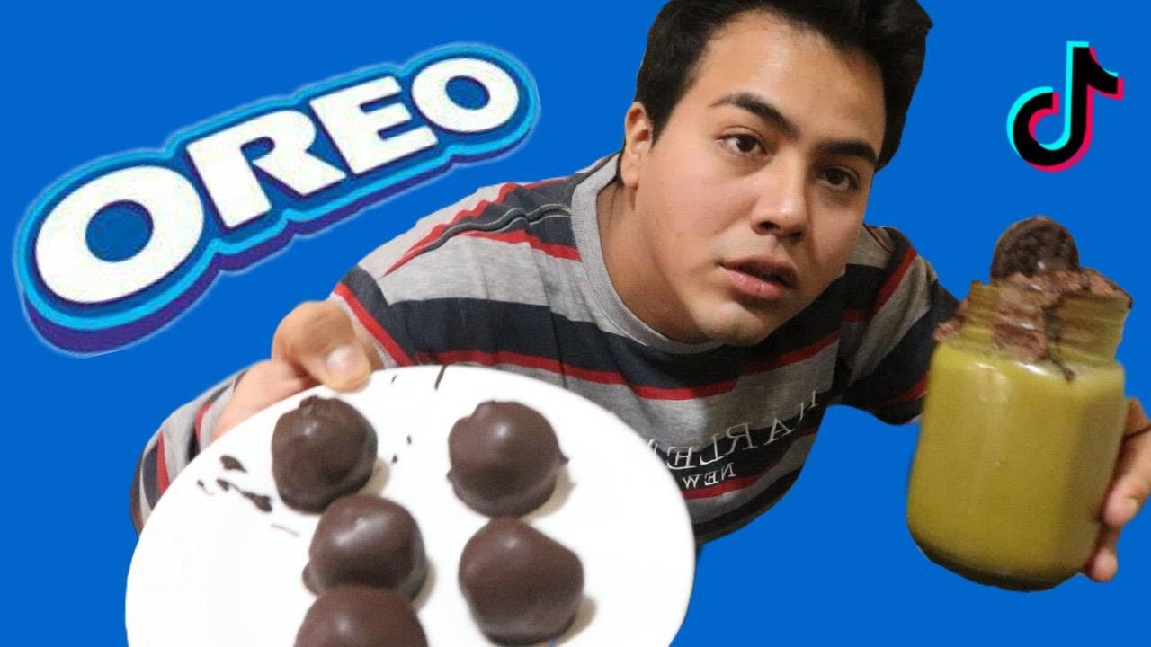 Los postres mas fáciles con Oreo de Tik tok - YouTube