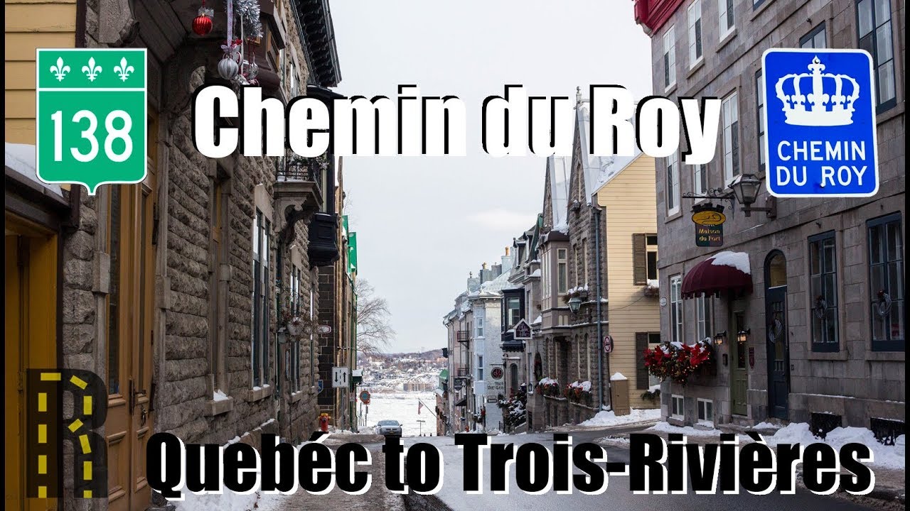 Quebec to Trois-Rivieres - Chemin du Roy (King's Road) - YouTube