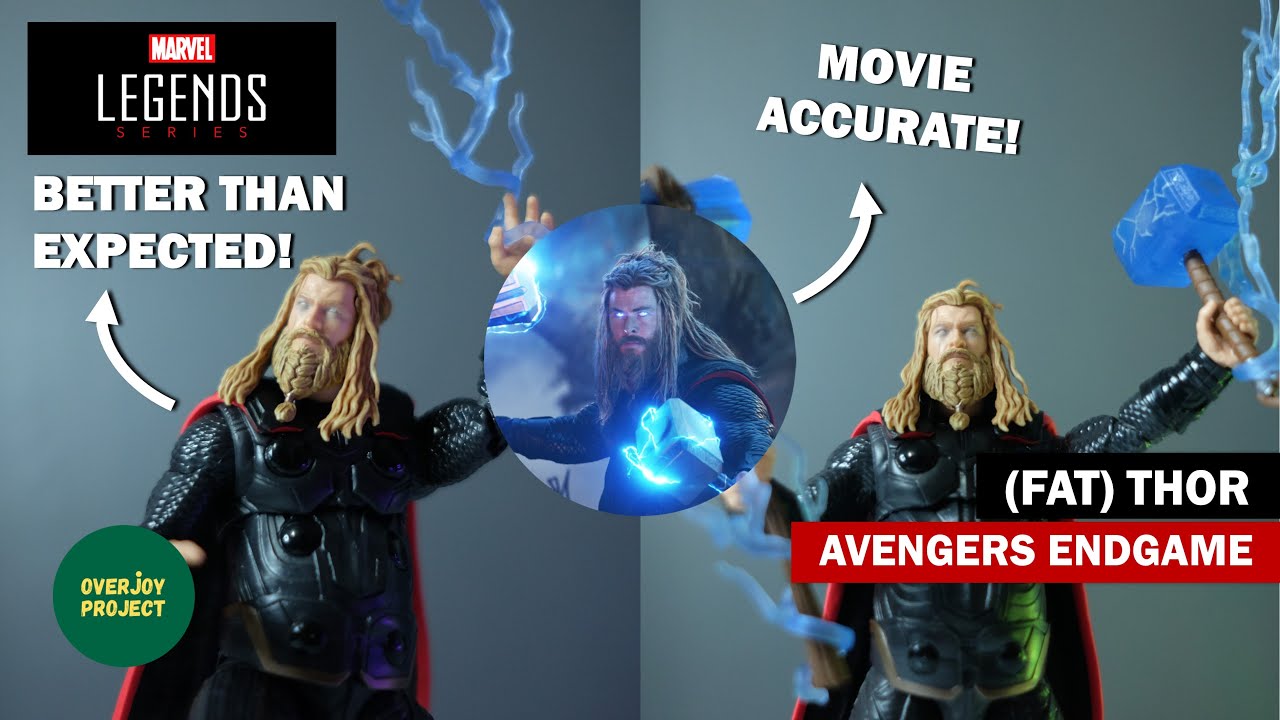 Fat Thor Final Battle Suit! | Marvel Legends Infinity Saga | Avengers ...