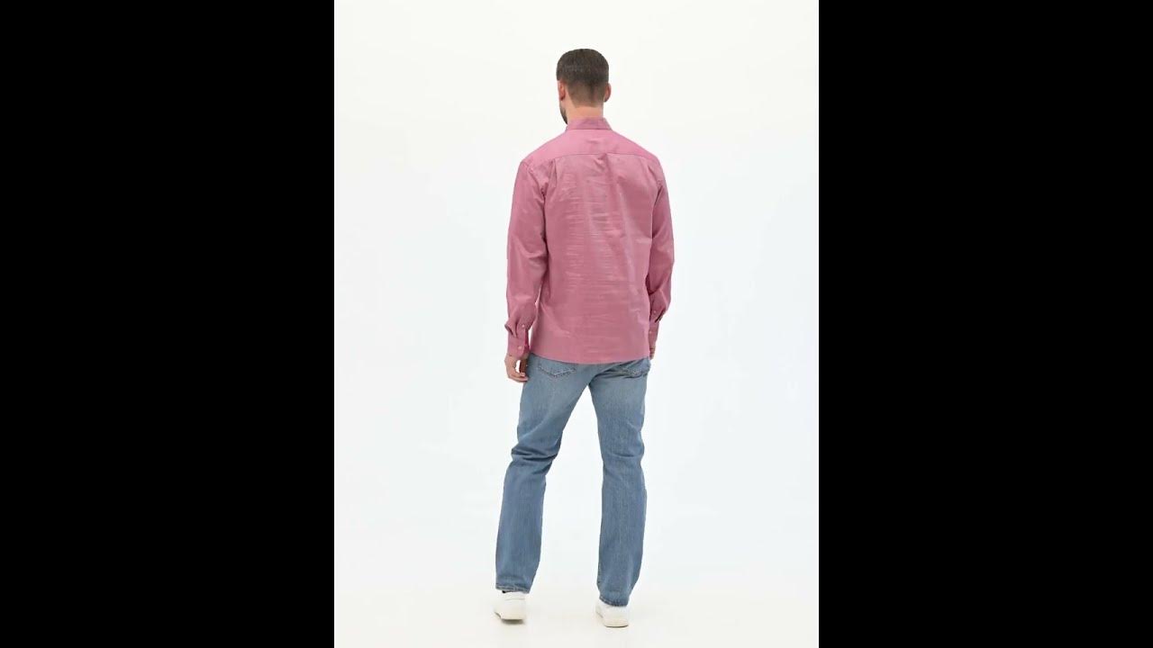 Современная косоворотка брусничного цвета Sovorotka (Соворотка) - YouTube