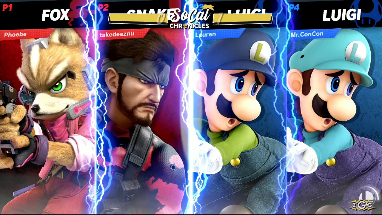 Smash Ultimate Tournament - MrConCon/Elegant Vs Charliedaking/Armando ...