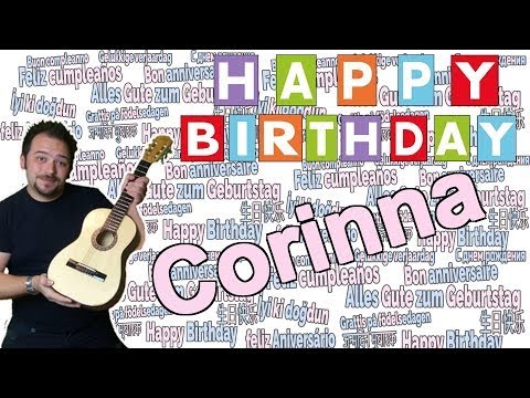 Happy Birthday, Corinna! Geburtstagsgrüße an Corinna - YouTube