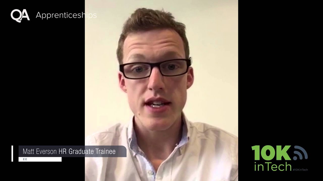 #10kintech Pledge from Matt Everson, HR Graduate Trainee at EE - YouTube