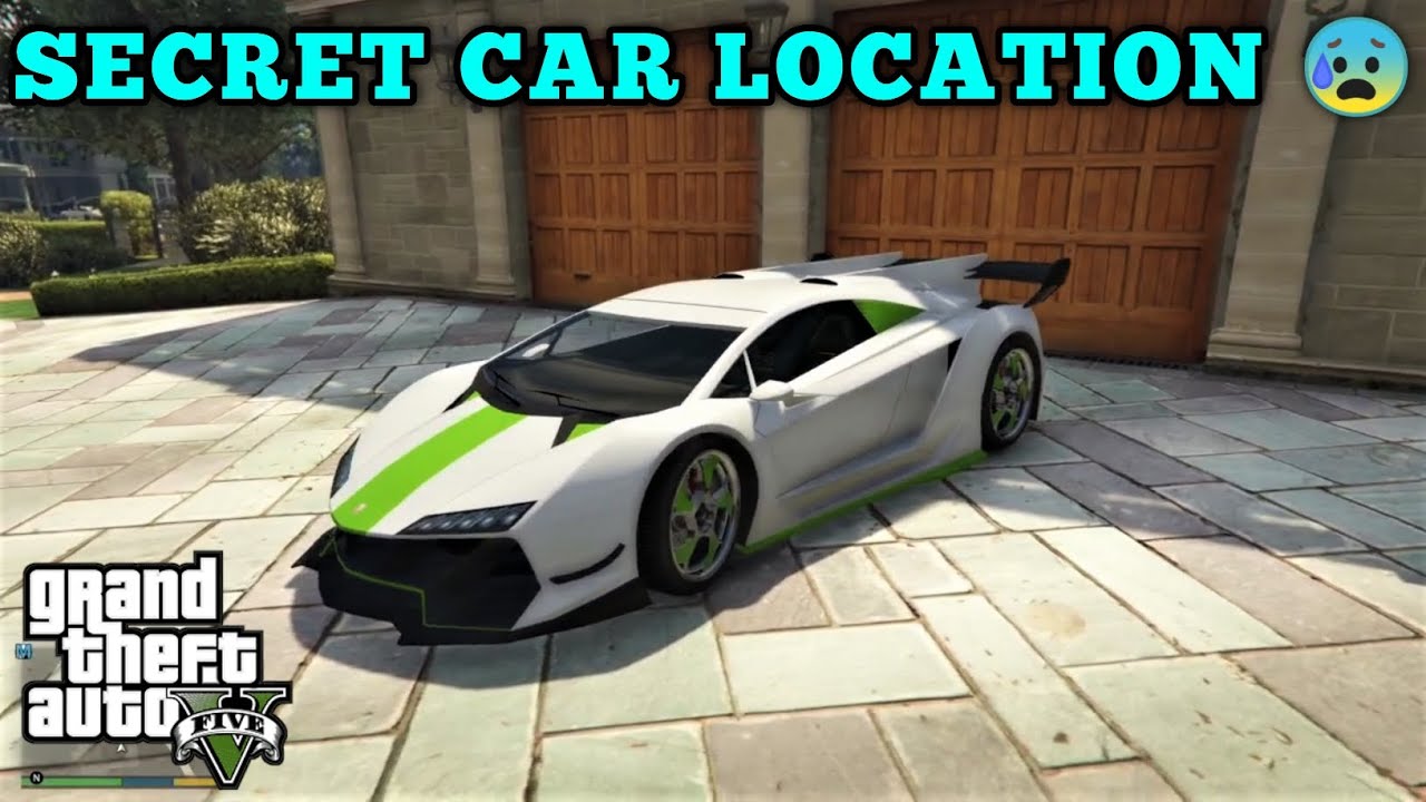 GTA V Secret Car Location 😰 Hidden Car Location In GTA V #technogamerz ...