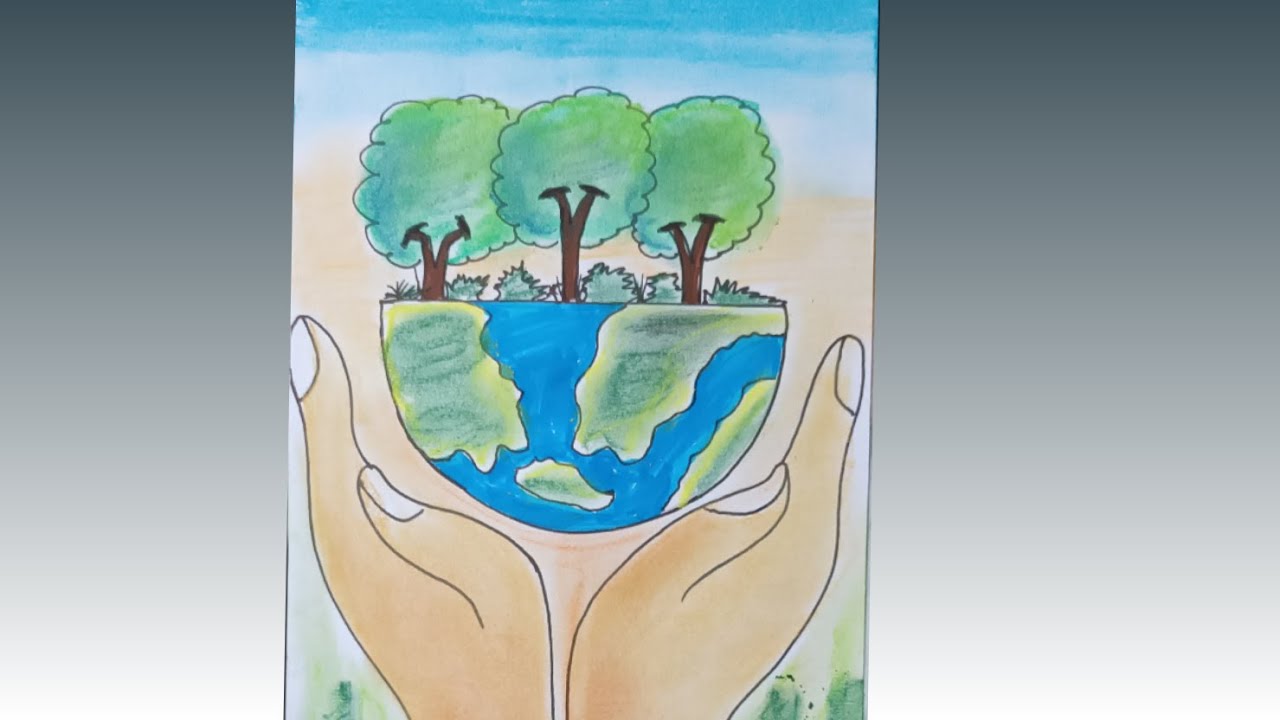 International Forest day // Forest day Drawing// World Forest day ...