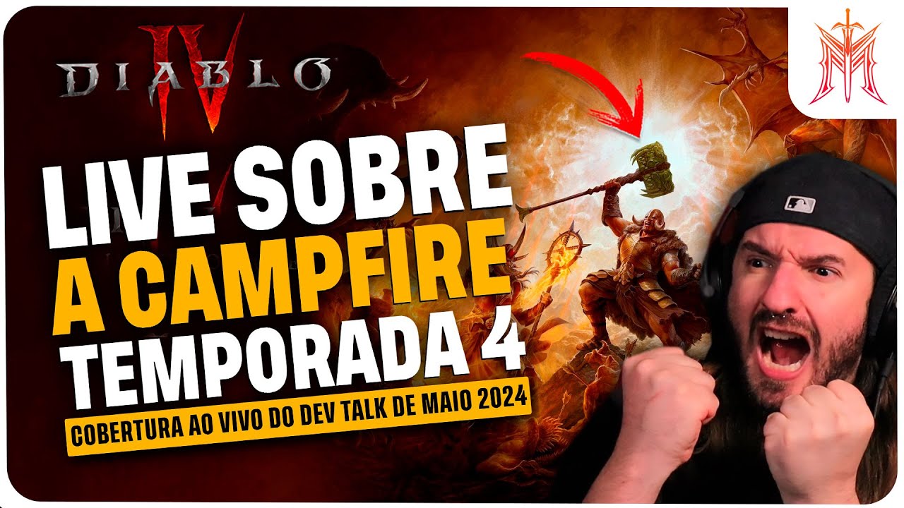 Cobertura Oficial Co-Stream Dev Talk Temporada 4 Diablo 4 | Siga @ManoImp nas Redes Sociais ...