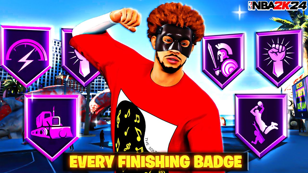 This SLASHER Build UNLOCKS EVERY FINISHING BADGE On NBA 2K24 - YouTube