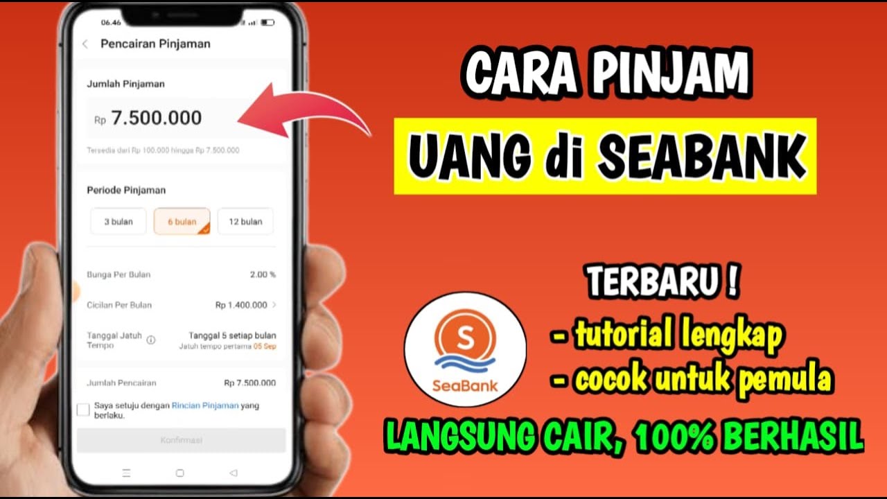 Cara Pinjam di Seabank | Cara Pinjam Uang di Seabank Pengguna Baru ...