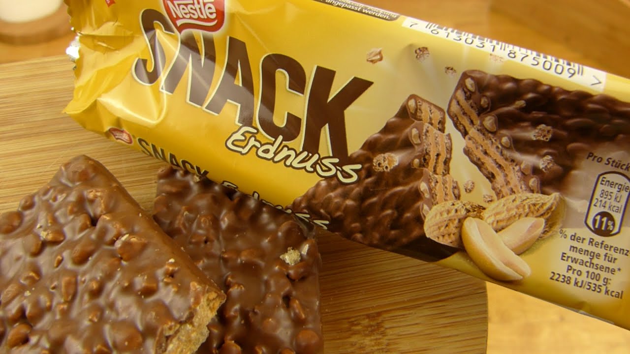 Nestle Snack Peanut / Erdnuss - YouTube