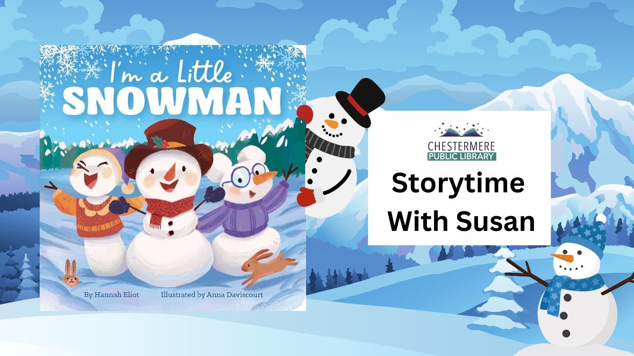 I'm a Little Snowman || Storytime With Susan - YouTube