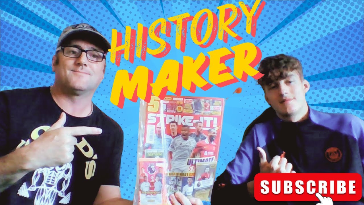 History Maker/Limited Edition, Strike It Magazine, Panini Premier Cards ...