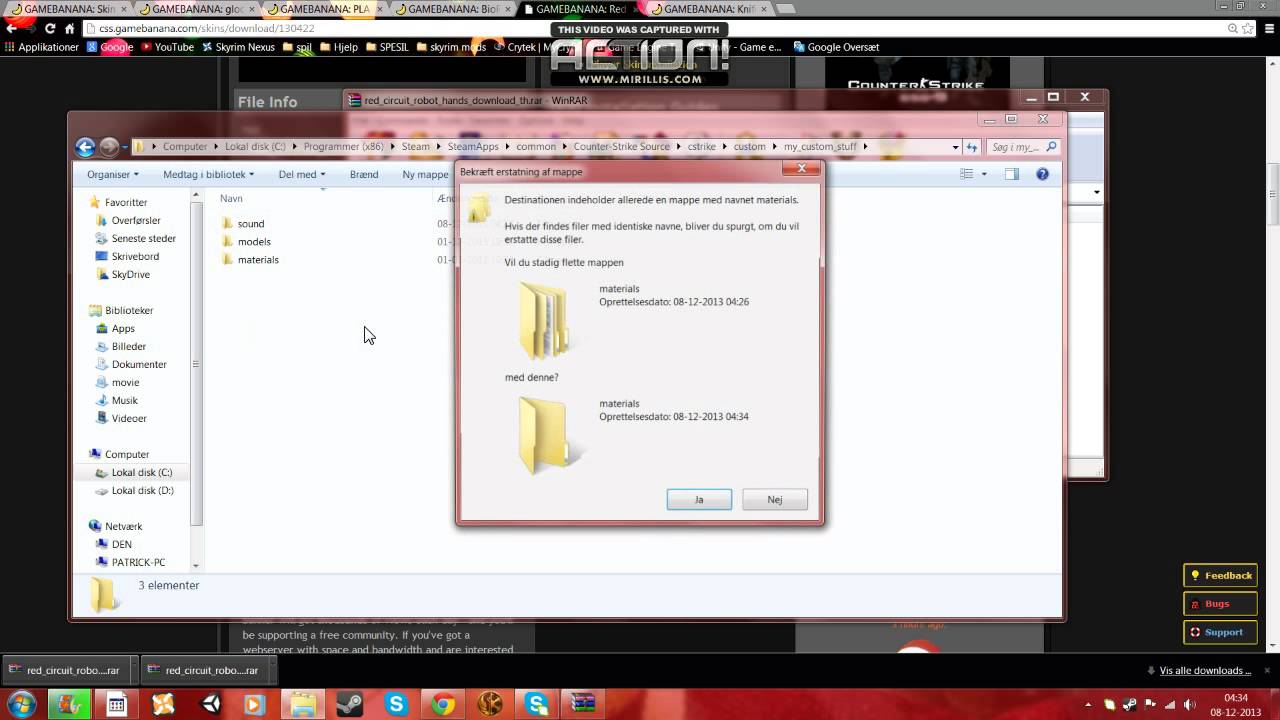 How to install css skins (DANSK) - YouTube
