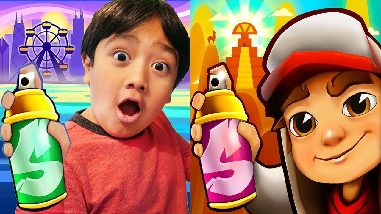 Subway Surfers PERU 2020 vs RYAN'S WORLD Tag with Ryan Gameplay HD ...