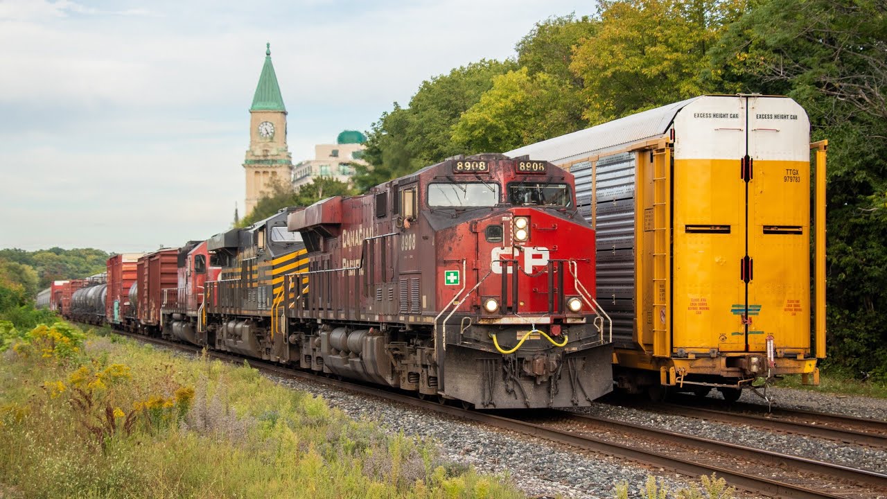 HERITAGE! CPR 8908 at Toronto (SEP 21/22) - YouTube