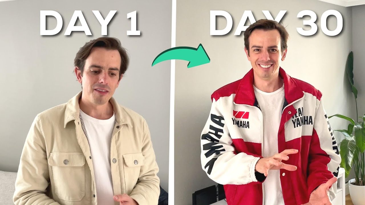 He Talked To Camera EVERYDAY For 30 Days: Awkward to Confident! - YouTube