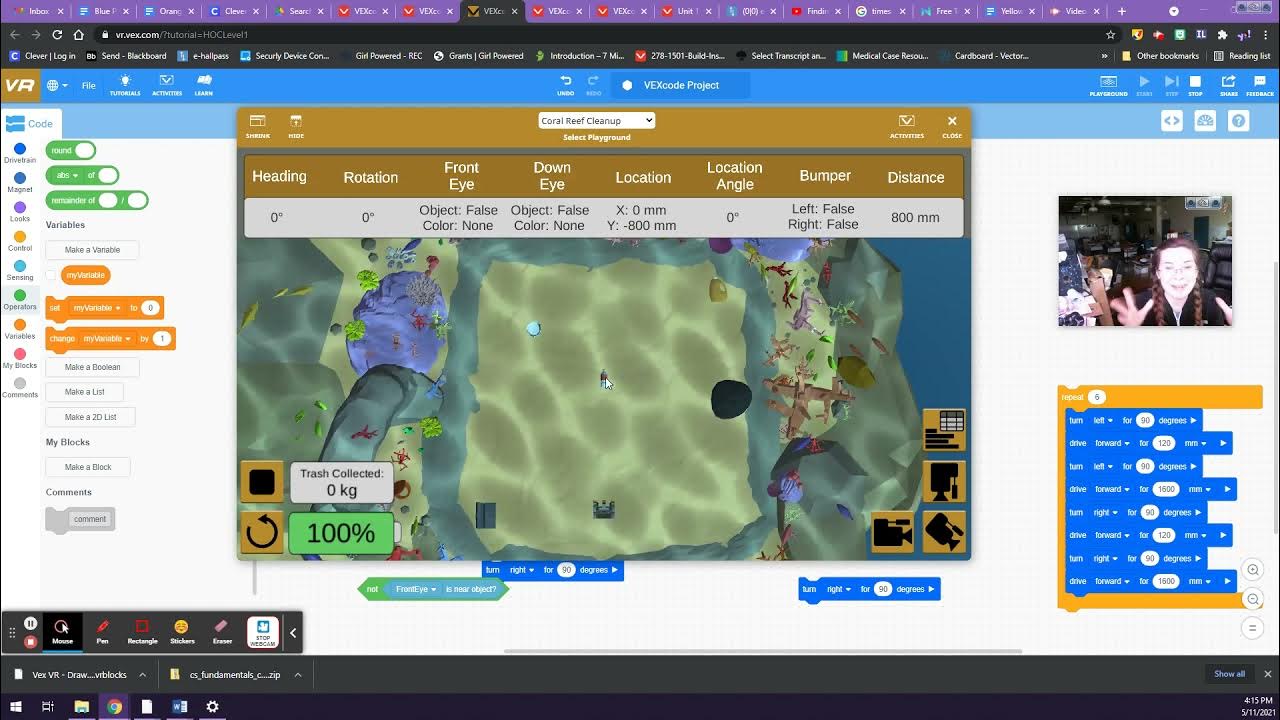 Coral Reef Clean Up Challenge Level 1 - YouTube