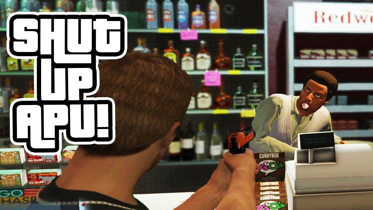 GTA 5 PC Multiplayer - E02 Shut Up Apu! - YouTube