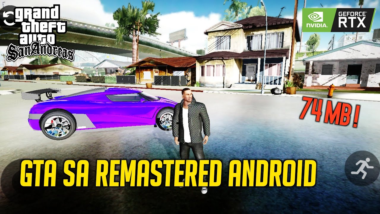 GTA SAN ANDREAS REMASTERED ANDROID HD GRAPHIC - YouTube