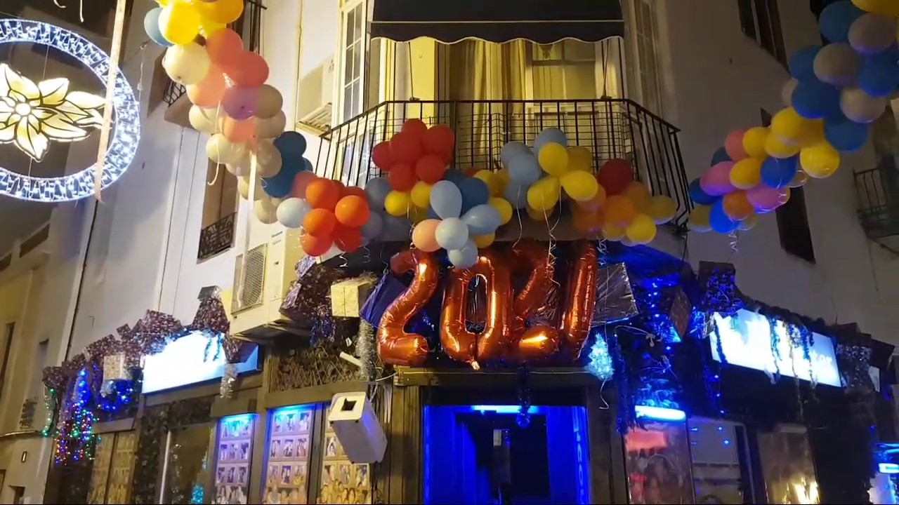 Benidorm's 2020 English New Year - YouTube