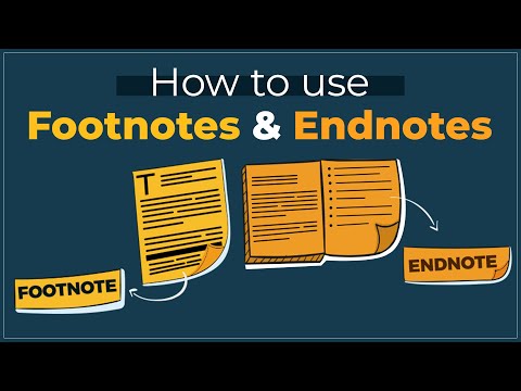 What is Footnote and Endnote? | Learn how to use Footnotes & Endnotes (in 2 MINUTES)