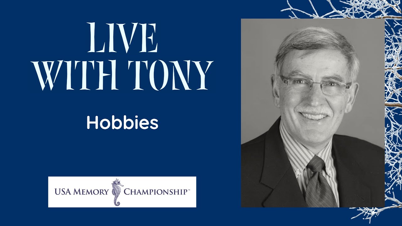 Live With Tony: Hobbies - YouTube
