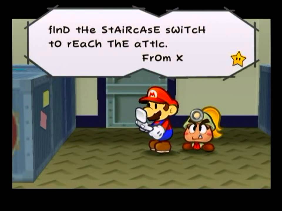 Chapter 3-3 - Partner Dialogue Differences - Paper Mario (GCN) - YouTube
