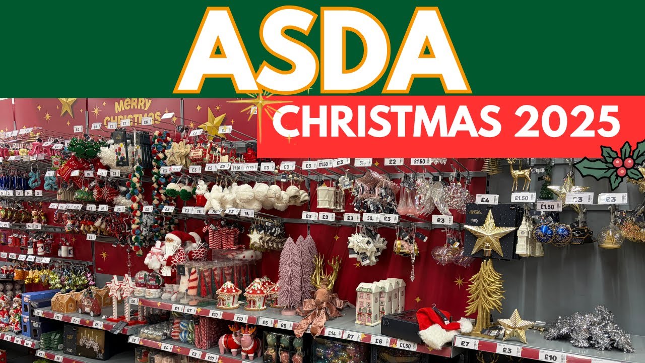 ASDA CHRISTMAS RANGE 2025 | FULL STORE WALK-THROUGH + POV SHOP WITH ME ...