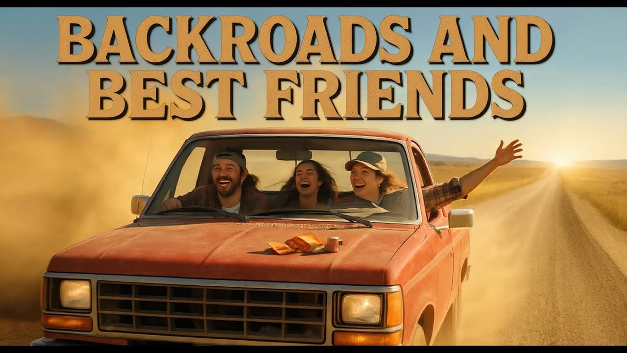 Backroads and Best Friends 🚗 | 2025 Country Song About Friendship ...