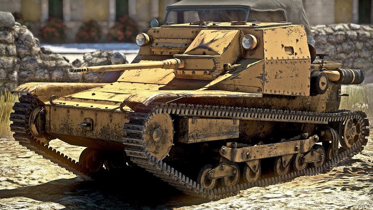The smallest tank ever! L3/33 CC is tiny! 3.2 tons - YouTube The smallest tank ever! L3/33 CC is tiny! 3.2 tons - YouTube