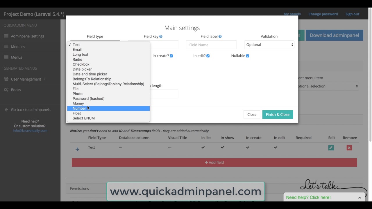 QuickAdminPanel.com Demo - YouTube QuickAdminPanel.com Demo - YouTube