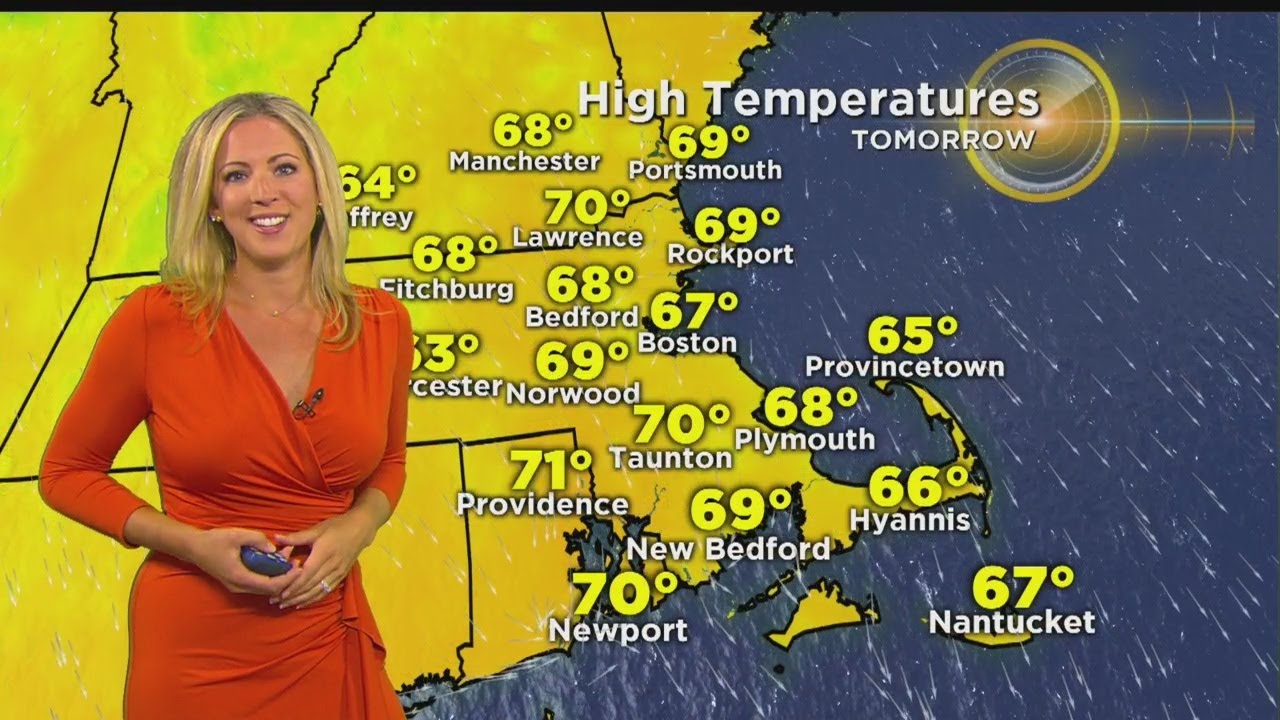 WBZ Evening Forecast For September 8, 2017 - YouTube