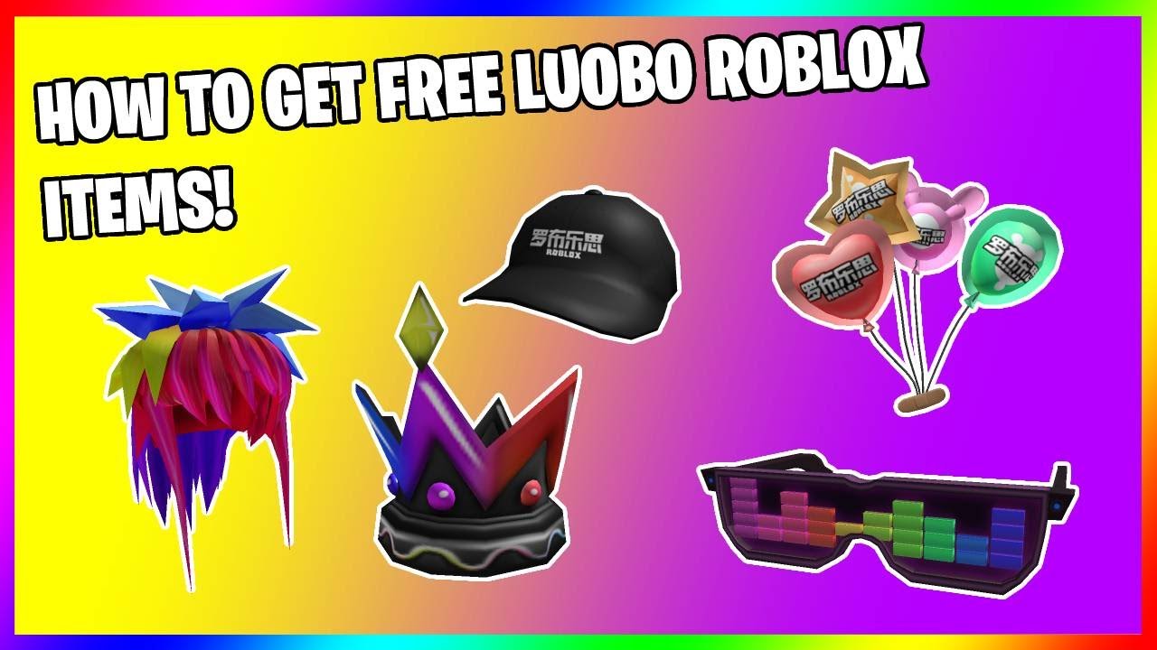 HOW TO GET THE FREE LUOBO ITEMS IN ROBLOX! - Roblox - YouTube