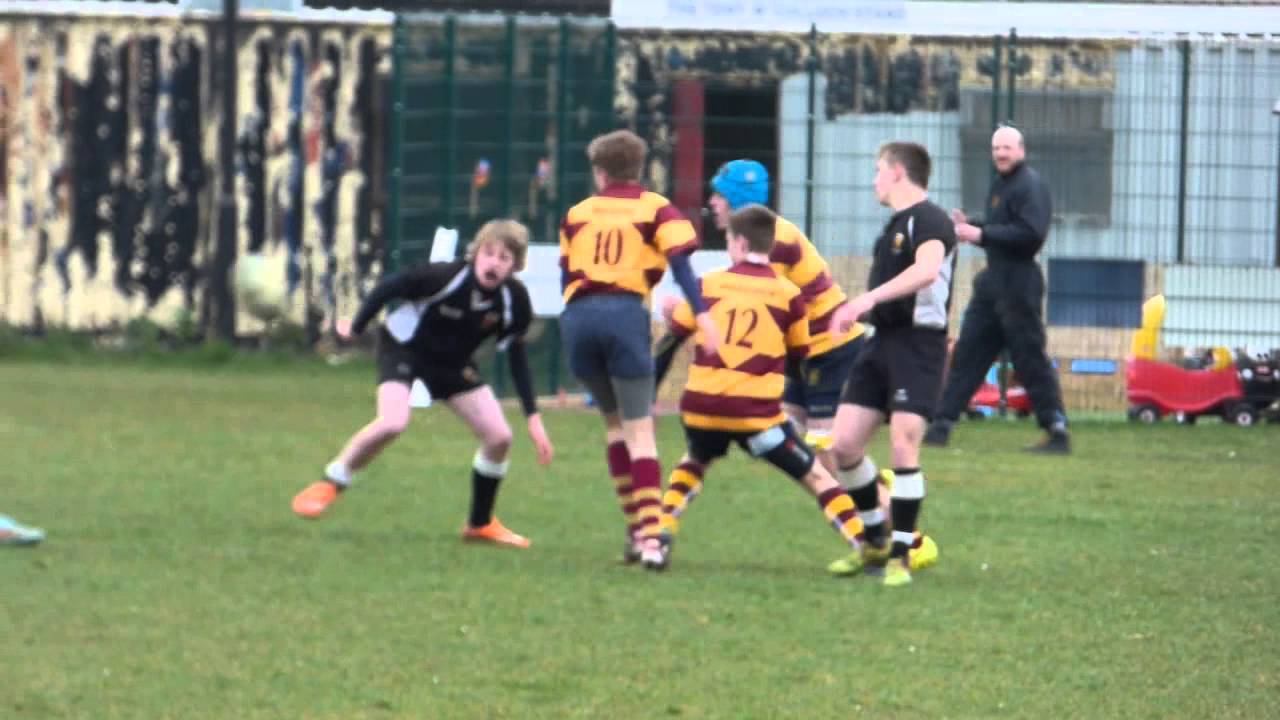 Colchester RFC U16s B v Westcliff at Witham RFC 220315 - YouTube