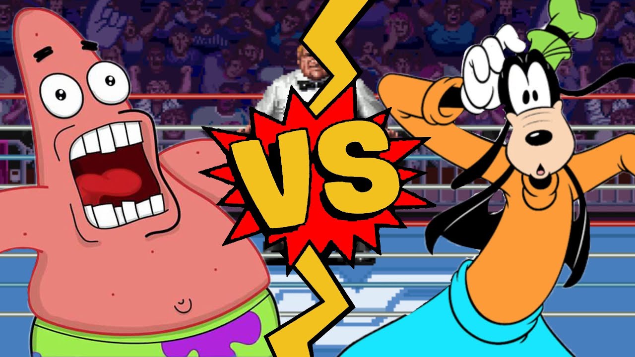 M.U.G.E.N. Battles | Patrick Star vs Goofy | SpongeBob SquarePants vs ...