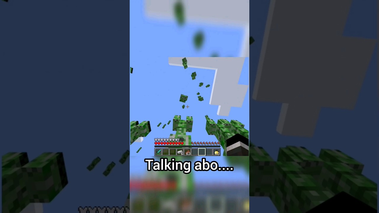 Legend of the Creeper Storm... #minecraftmeme #minecraft - YouTube