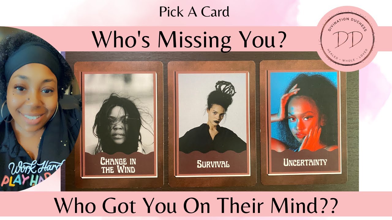 Who's Missing You? 🤔 Who's Thinking of You Pick a Card Tarot Reading ...