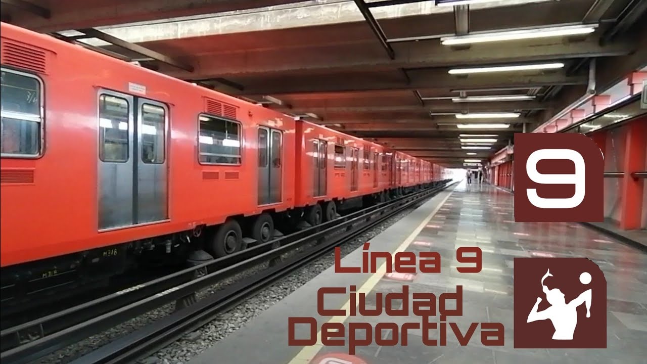 Estacion Ciudad Deportiva Línea 9 - YouTube