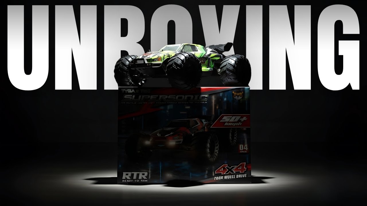Tygatec SuperSonic RC car Unboxing: Turbocharged Laughter and High ...