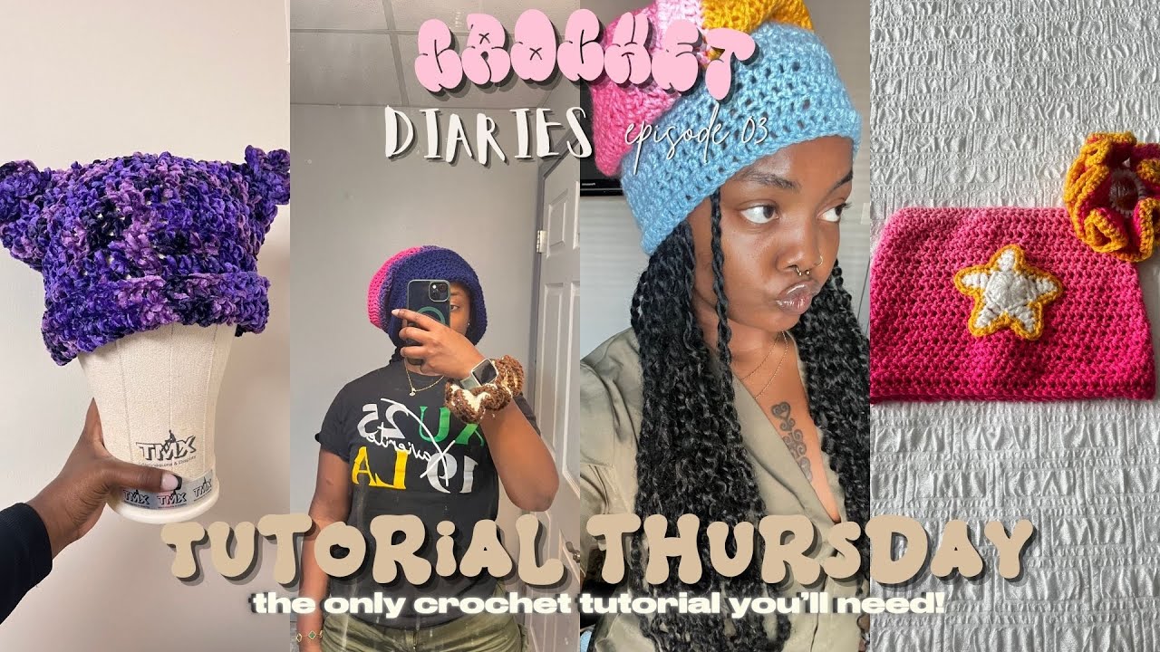 CROCHET DIARY 03: TUTORIAL THURSDAY!! - EVERYTHING to start crocheting ...